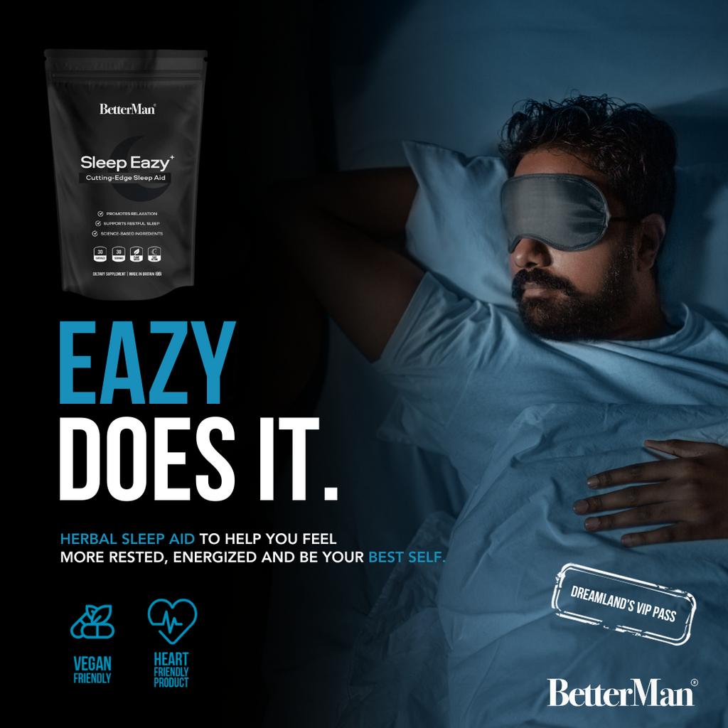 Sleep Eazy - Cutting-Edge Natural Sleeping Aid – BetterMan Labs